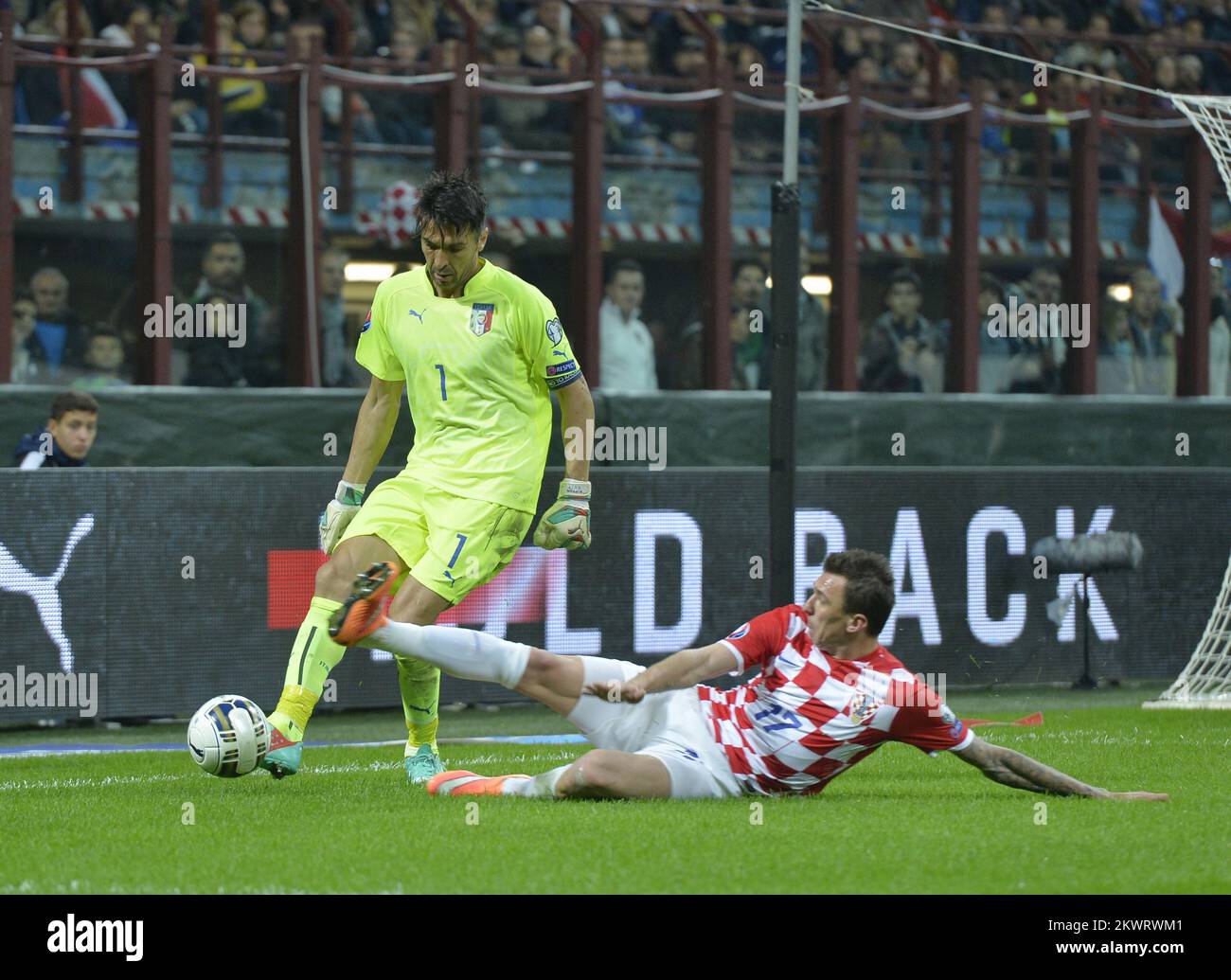 16.11.2014., Stadio Giuseppe Meazza, Milan, Italy - 15th UEFA European ...
