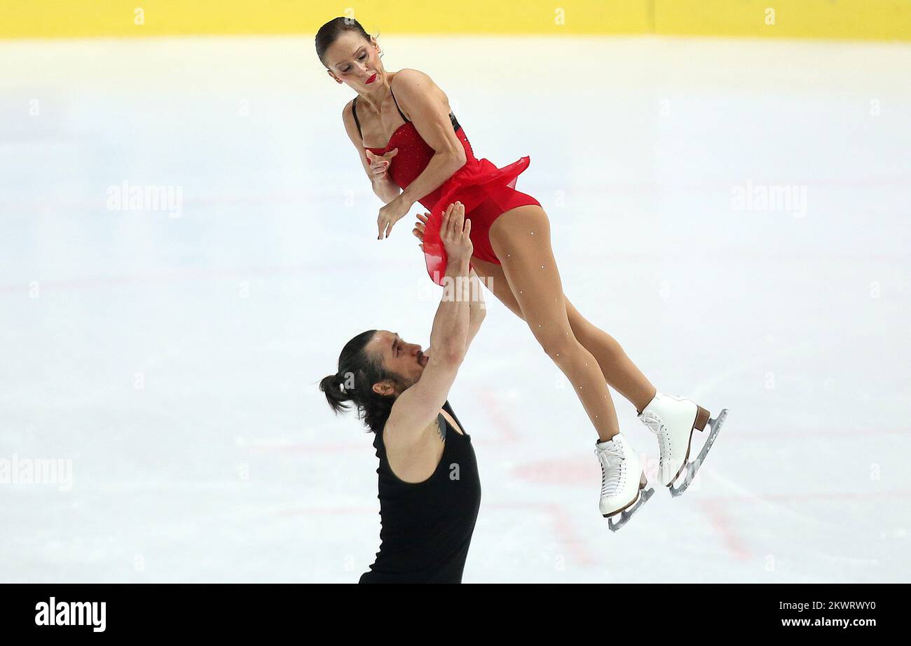 04.12.2014., Zagreb, Croatia - Figure skating competition The Golden ...