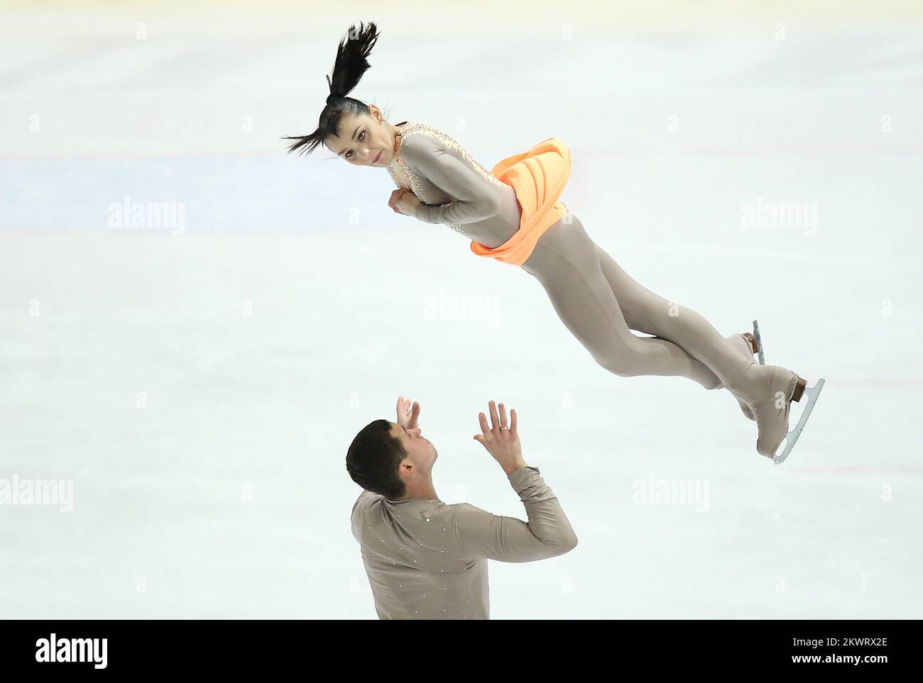 04.12.2014., Zagreb, Croatia - Figure skating competition The Golden ...