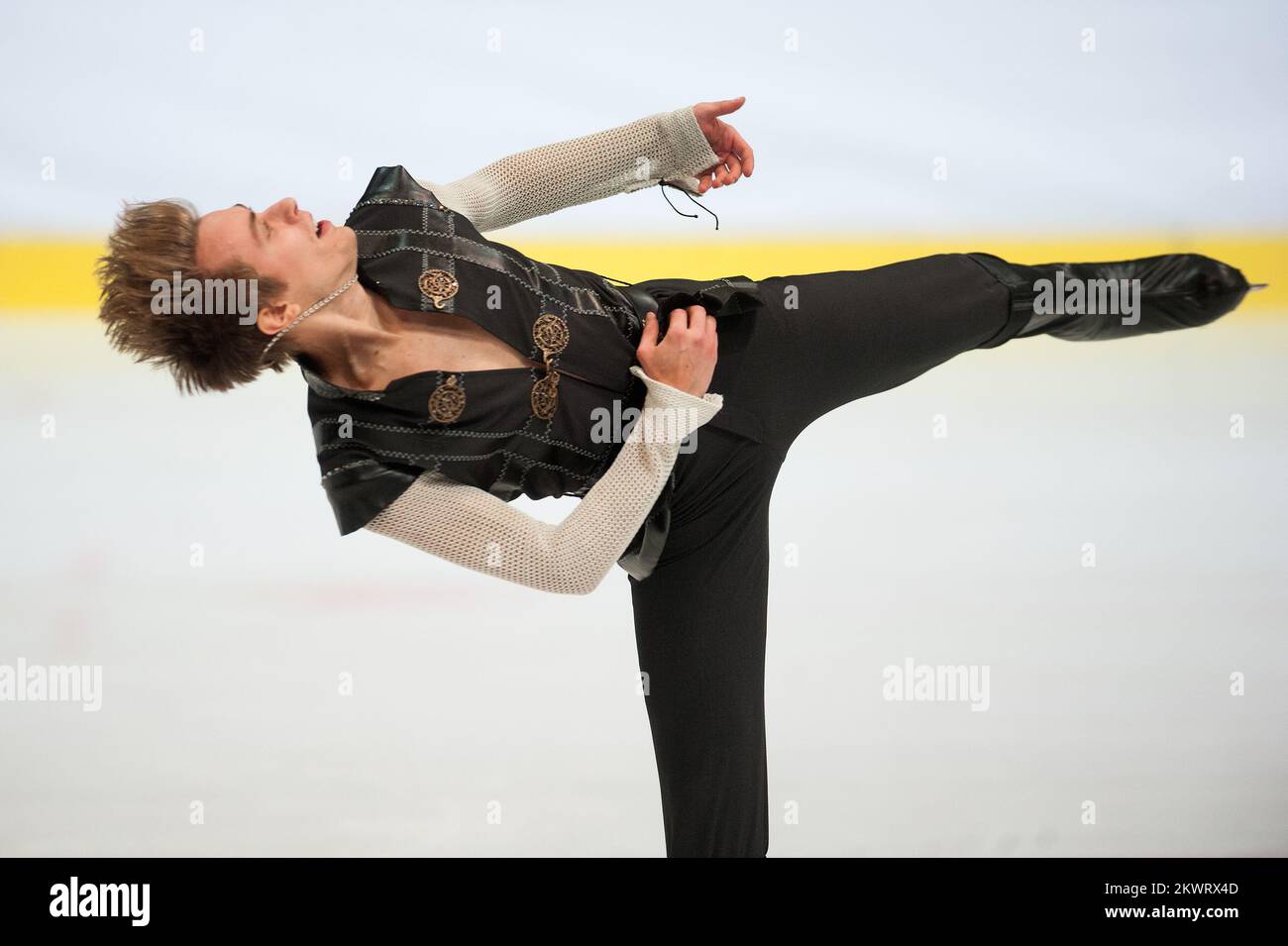 04.12.2014., Zagreb, Croatia - Figure skating competition The Golden ...
