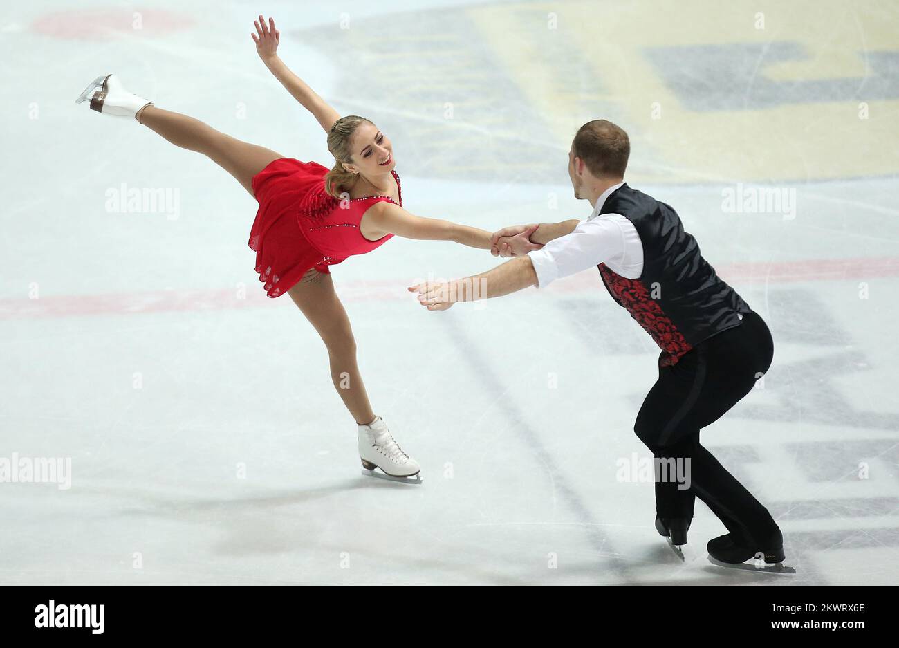 04.12.2014., Zagreb, Croatia - Figure skating competition The Golden ...