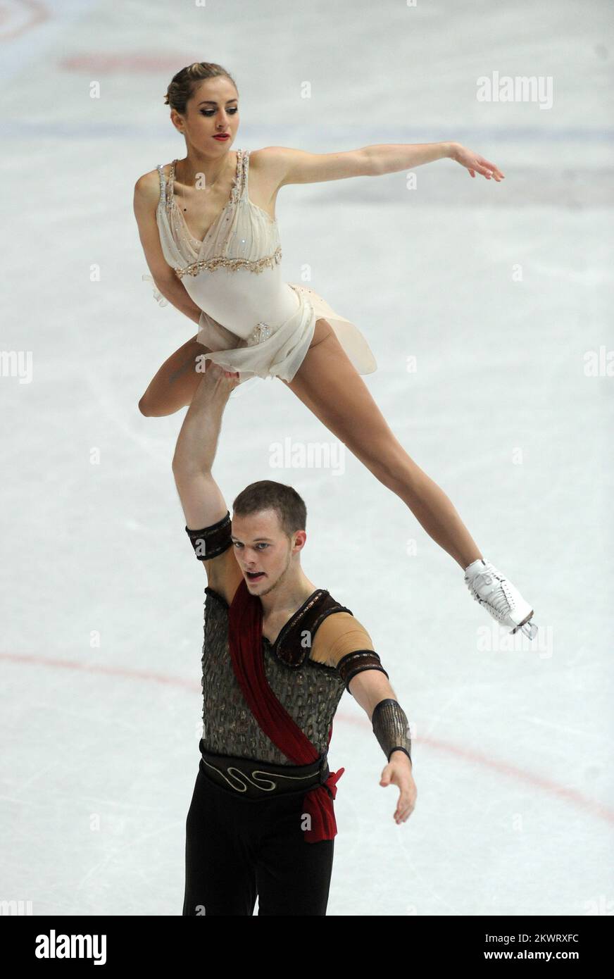 05.12.2014., Zagreb, Croatia - Figure skating competition The Golden ...