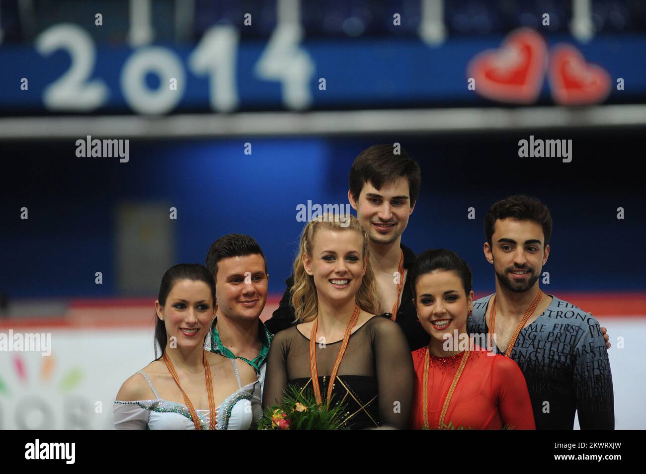 06.12.2014., Zagreb, Croatia - Figure skating competition The Golden ...