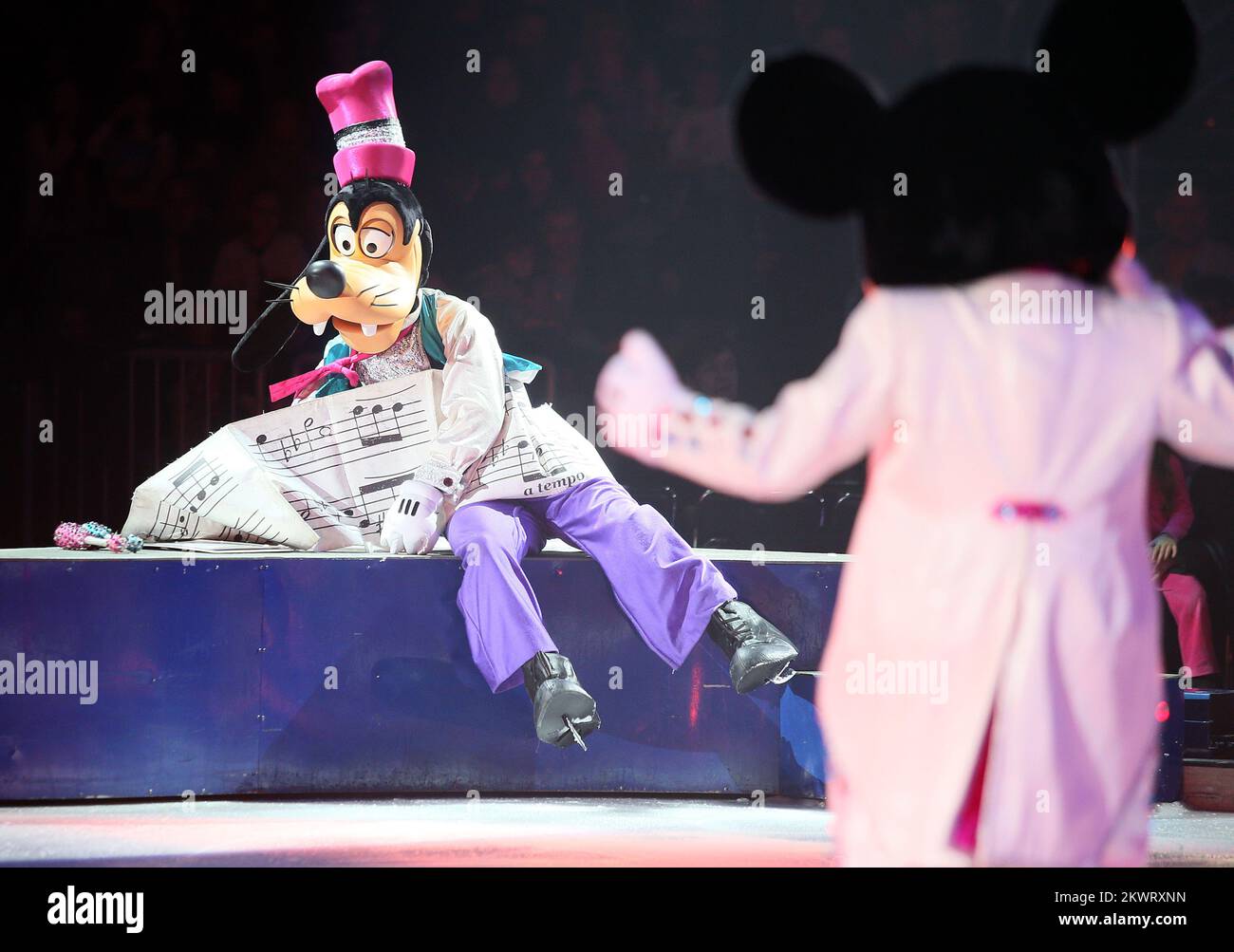 04.12.2014., Zagreb - Ice show Disney On Ice at hall Arena. Photo ...