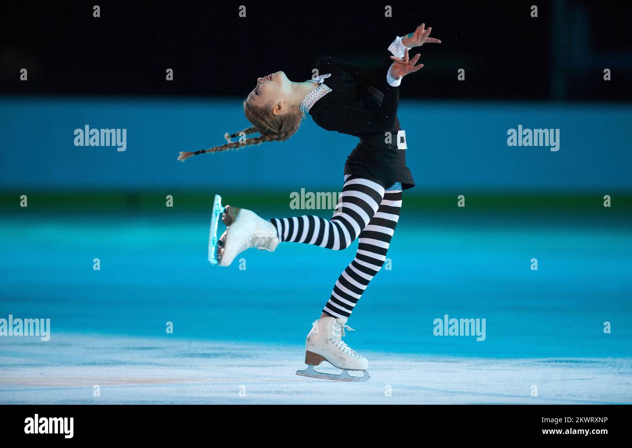 06.12.2014., Zagreb, Croatia - Figure skating competition The Golden ...
