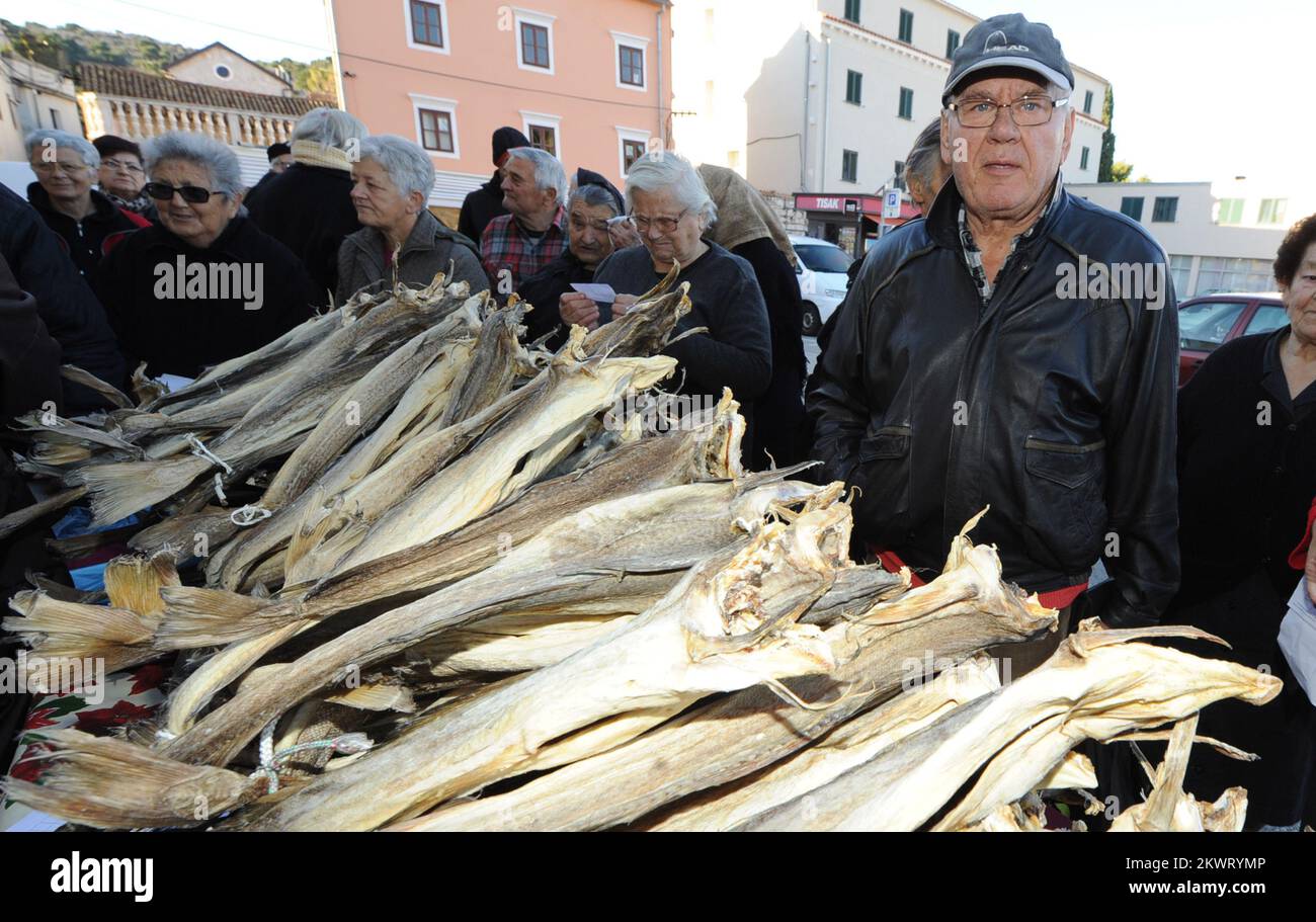 18.12.2014., Tisno, Croatia - Municipality Tisno headed by Mayor Ivan ...
