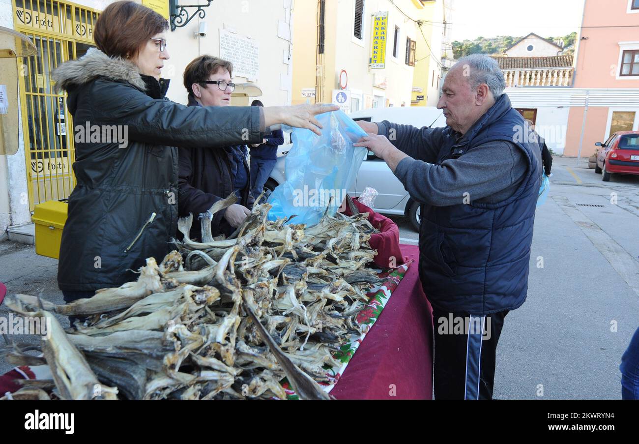 18.12.2014., Tisno, Croatia - Municipality Tisno headed by Mayor Ivan ...