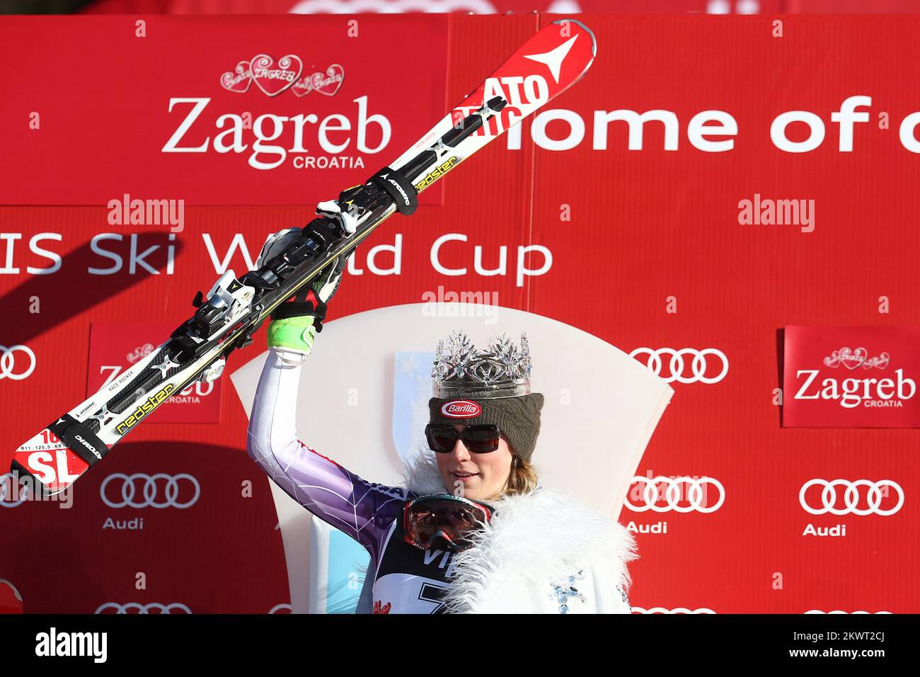04.01.2015., Sljeme, Zagreb,Croatia - 10th Vip Snow Queen Trophy 2015 ...