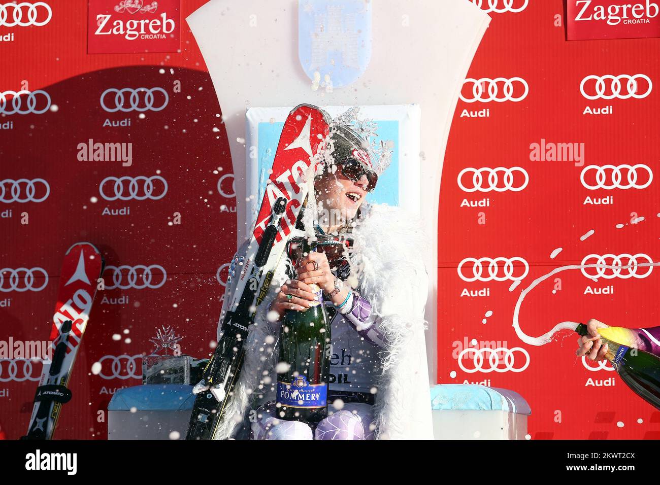 04.01.2015., Sljeme, Zagreb,Croatia - 10th Vip Snow Queen Trophy 2015 ...