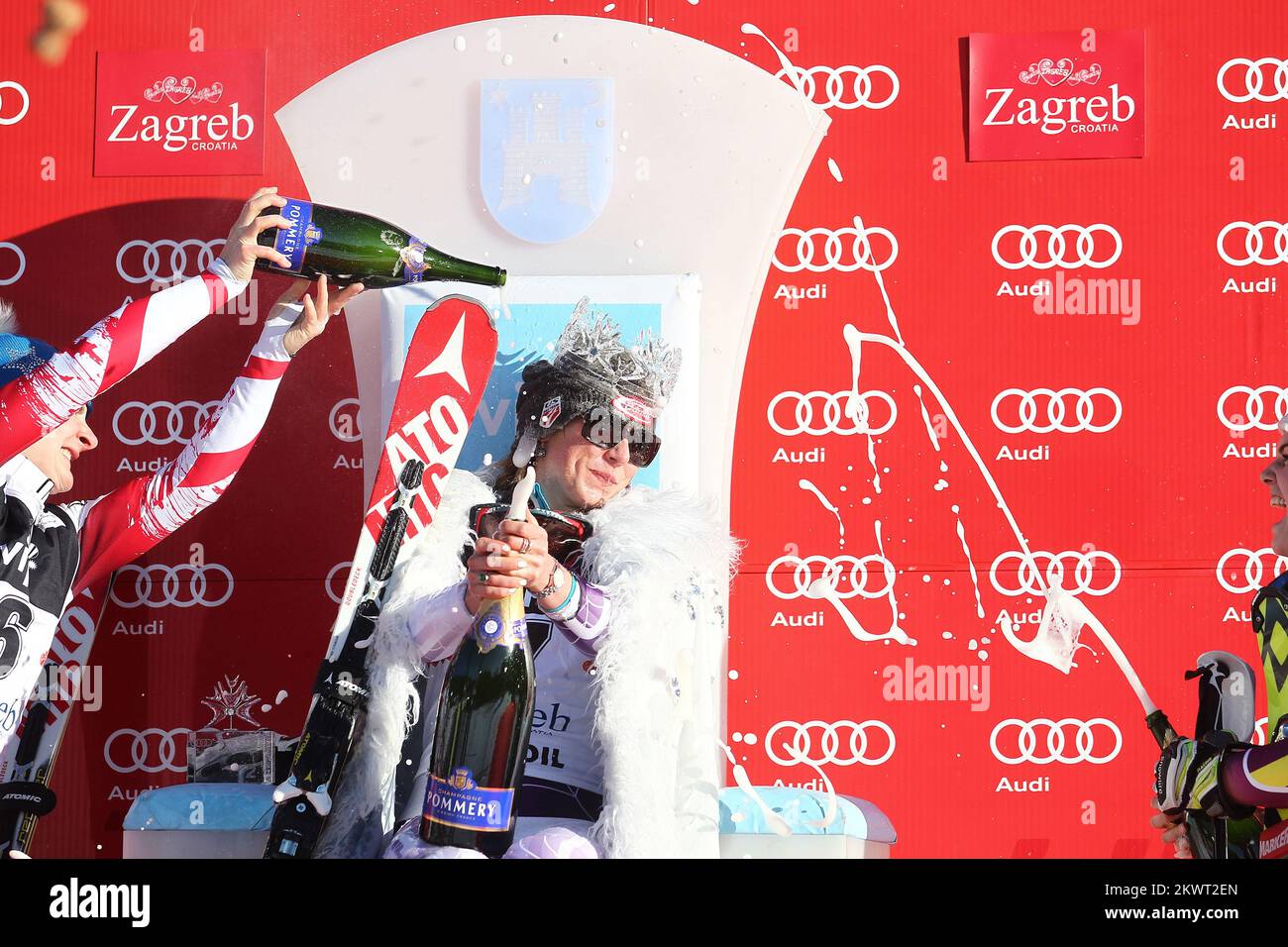 04.01.2015., Sljeme, Zagreb,Croatia - 10th Vip Snow Queen Trophy 2015 ...
