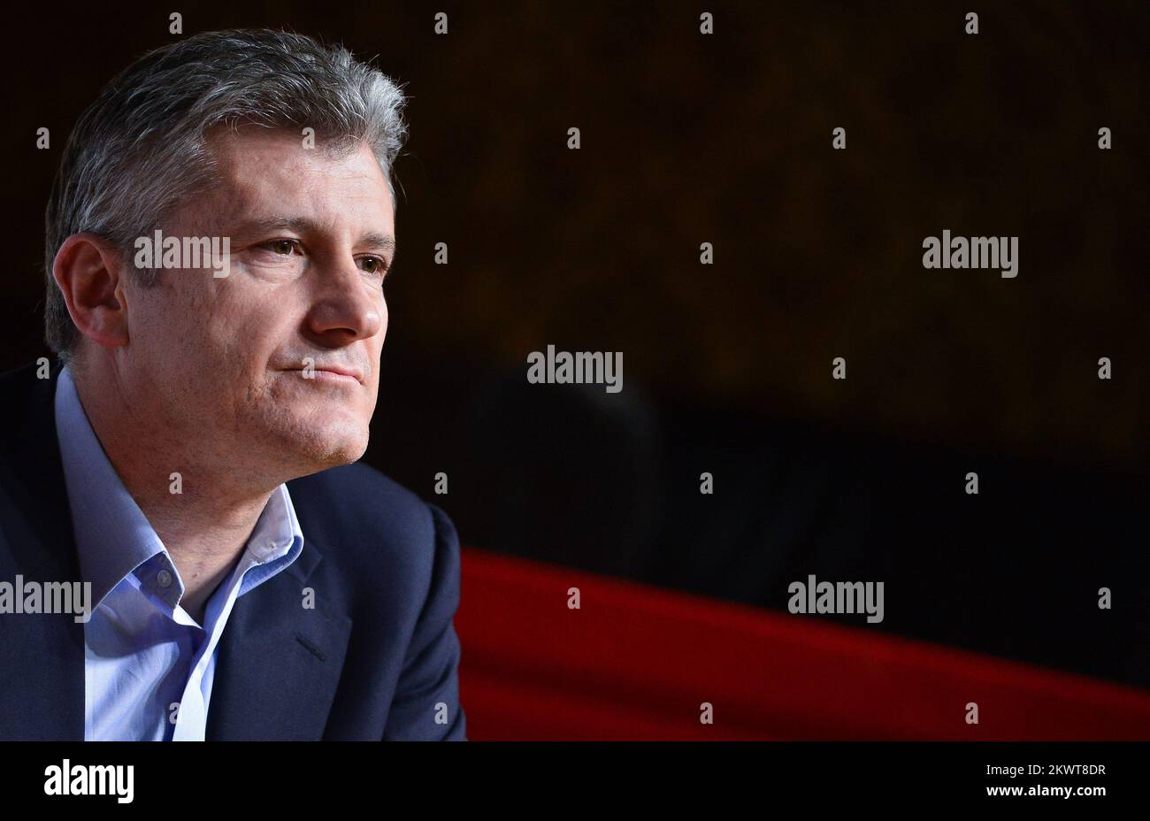 25.03.2015., Croatia, Zagreb - Ivica Olic and Davor Suker held a press ...