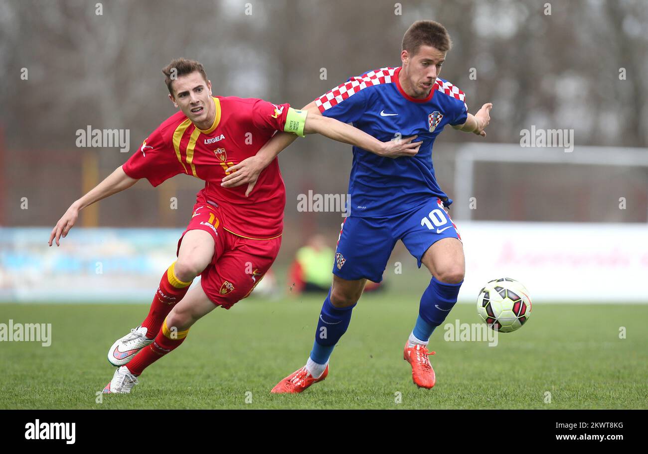 26.03.2015., Croatia, Sesvete, Zagreb - A friendly football match U21 ...