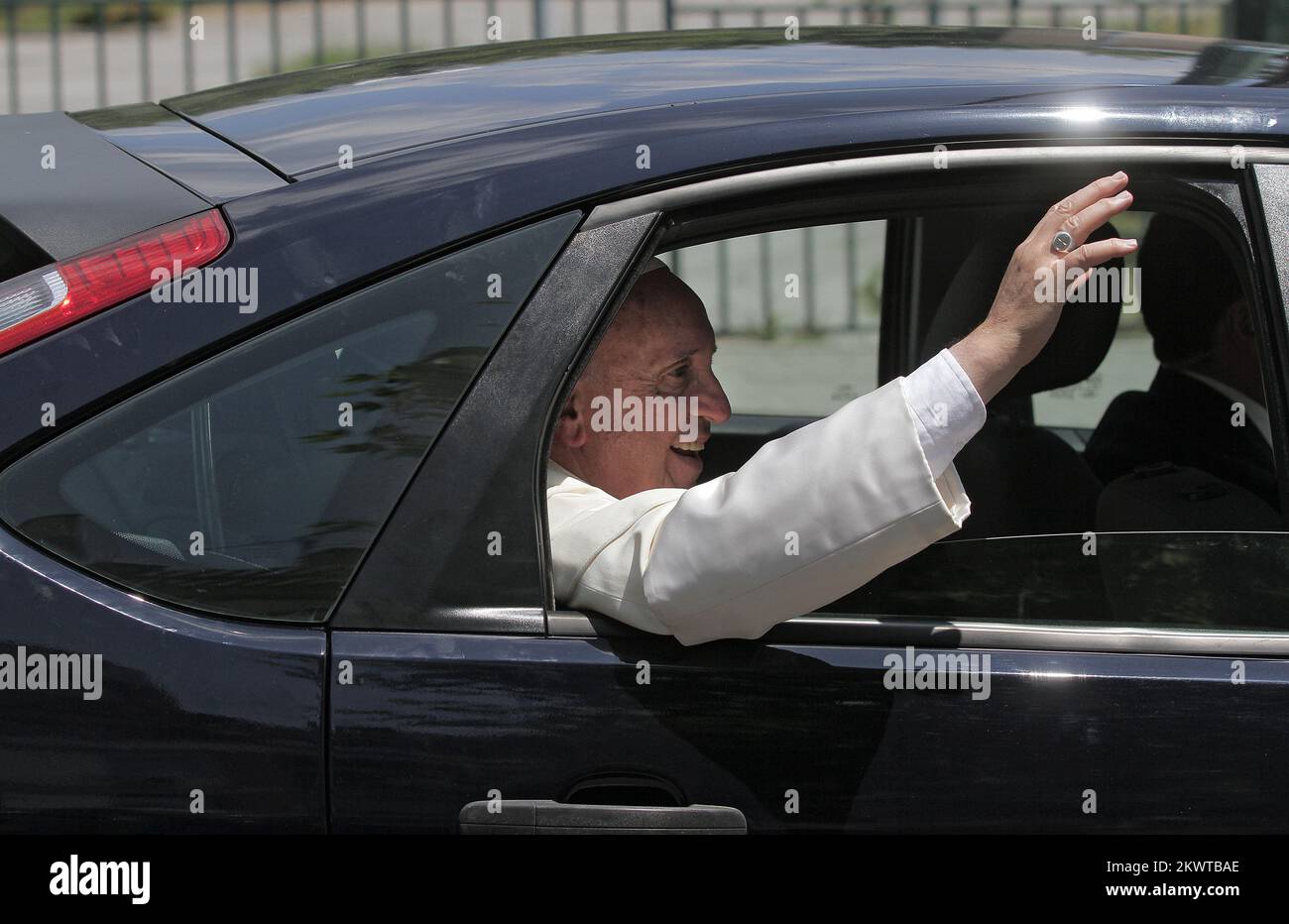 06.06.2015., Sarajevo, Bosnia and Herzegovina - Arrival of Pope Francis ...