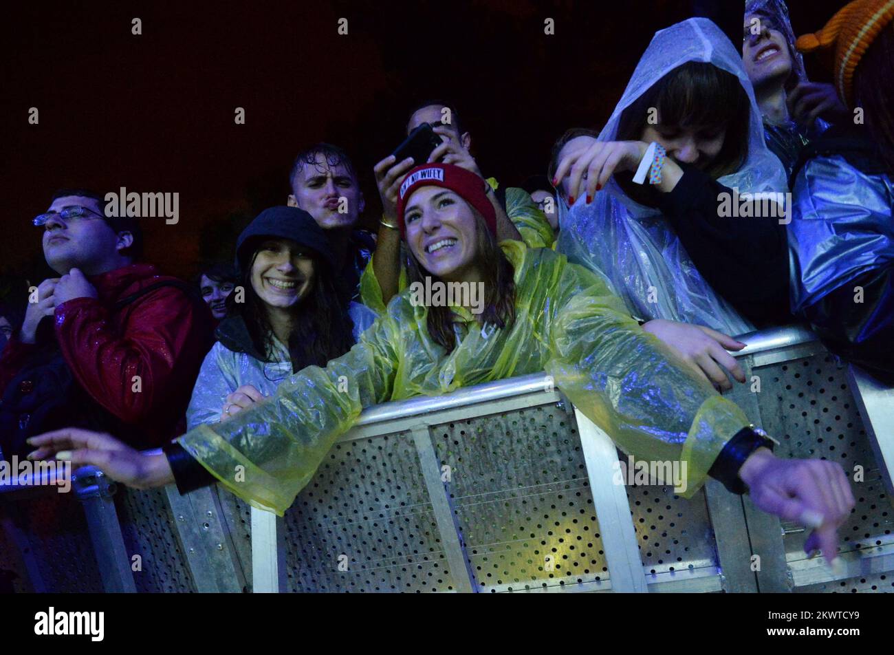 23.06.2015., Zagreb, Croatia . INmusic festival, La Roux concert. Photo ...