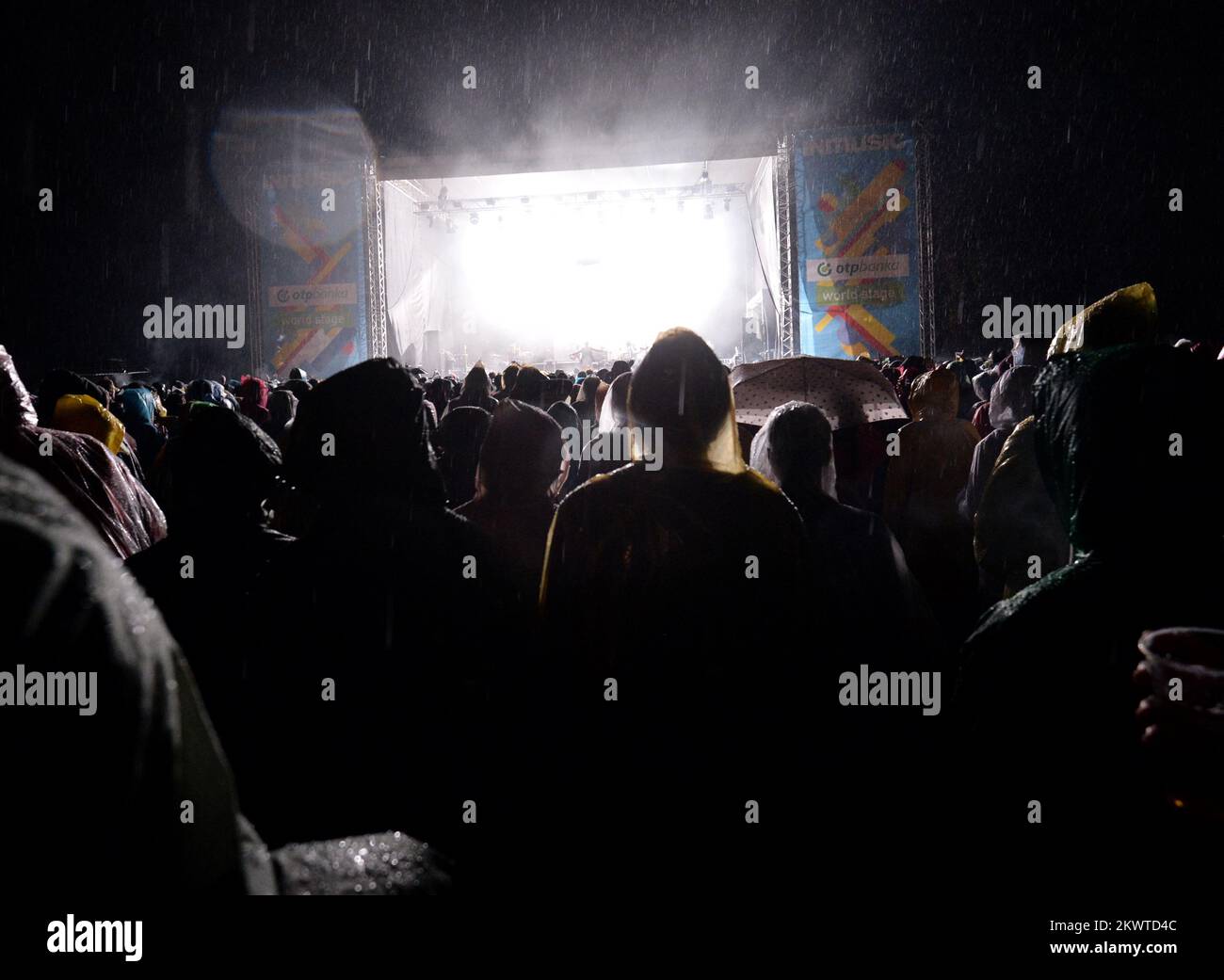 23.06.2015., Zagreb, Croatia . INmusic festival, La Roux concert. Photo ...