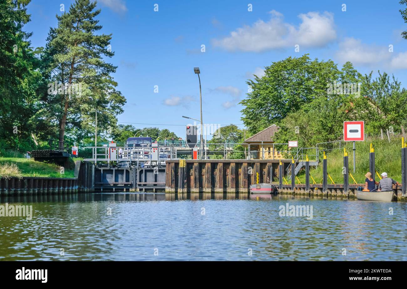 Diemitzer schleuse hi-res stock photography and images - Alamy