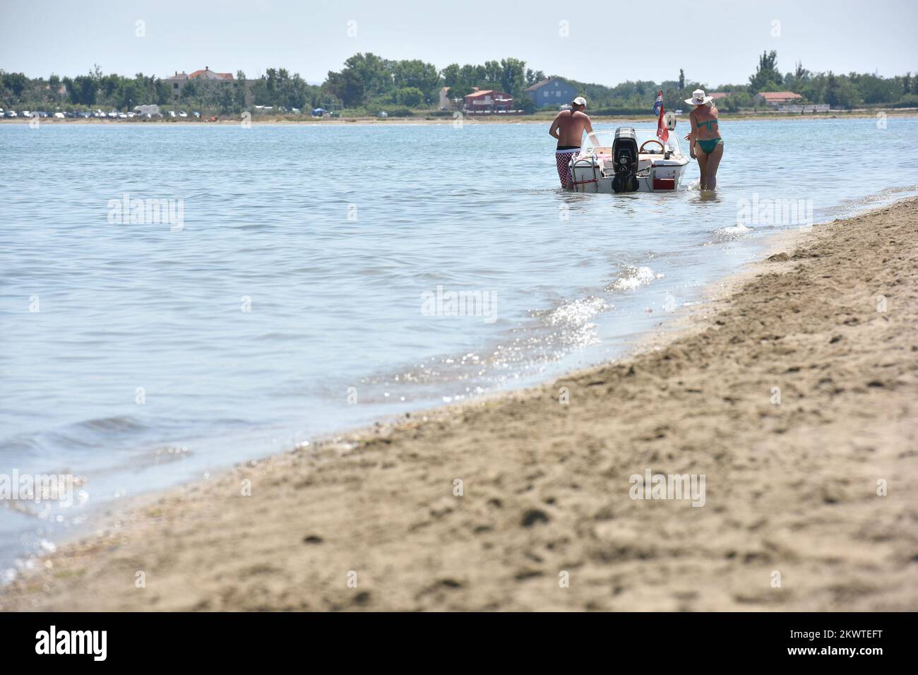12.07.2015., Ni,Croatia - Queen's beach, the most beautiful beach in ...
