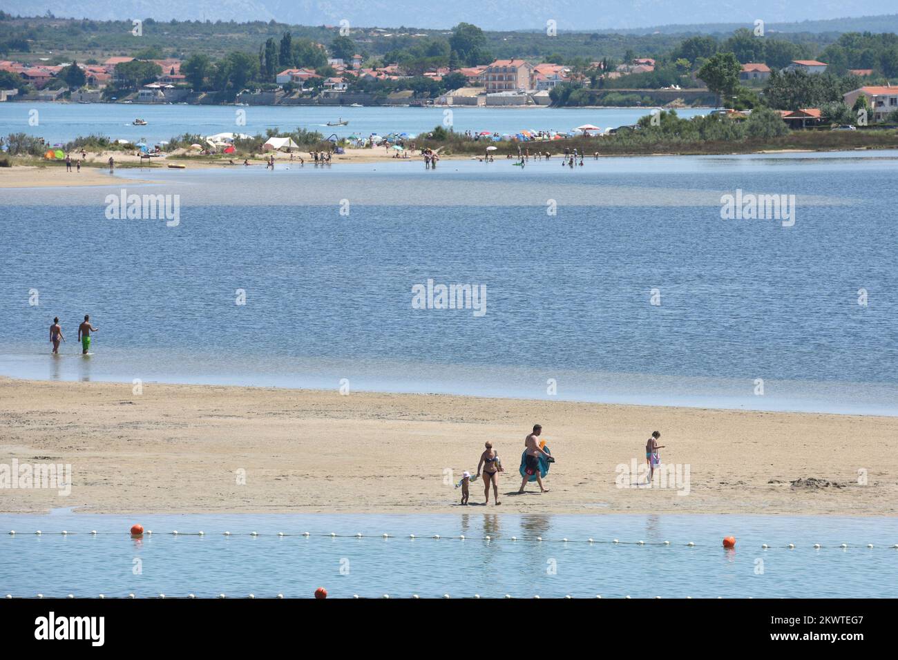 12.07.2015., Ni,Croatia - Queen's beach, the most beautiful beach in ...