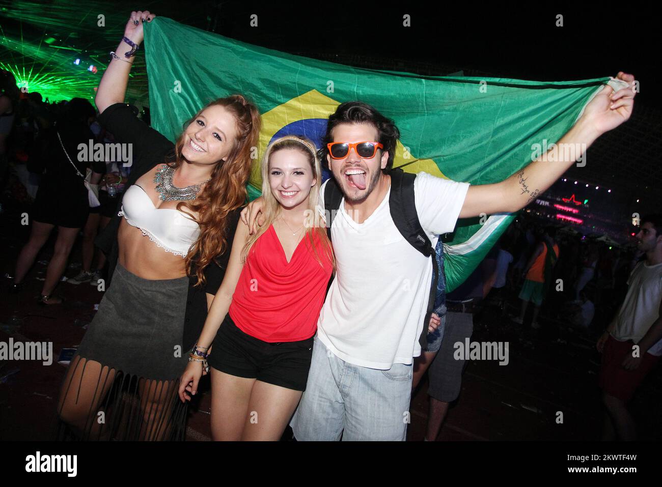 Hardwell during the 2015 ULTRA Europe dance music festival at Split ...