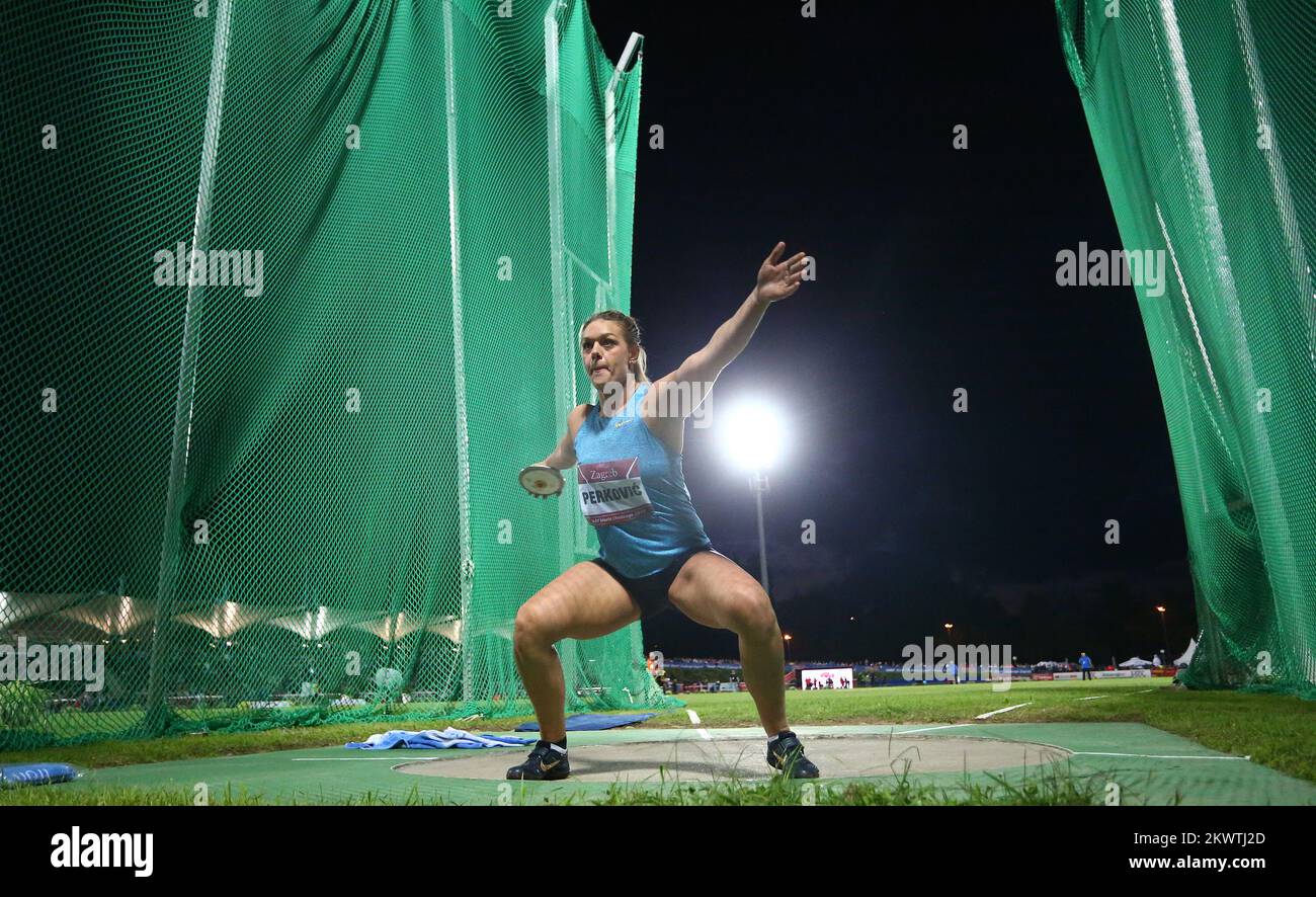 Discus Throw (W), Sandra Perkovic during the IAAF World Challenge at ...
