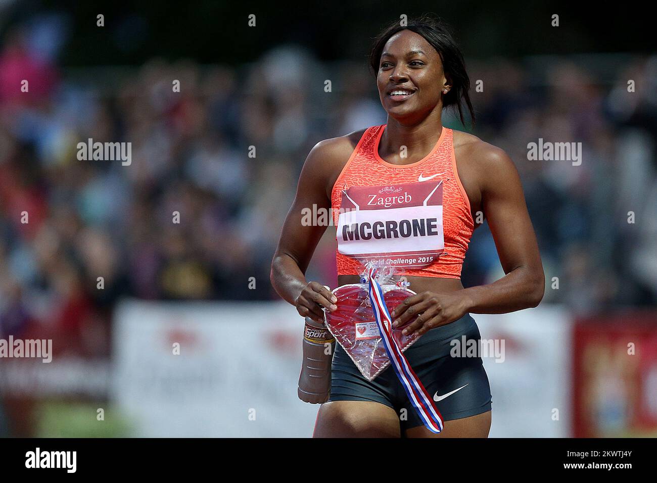 100 m (W), Candyce McGrone during the IAAF World Challenge at the ...