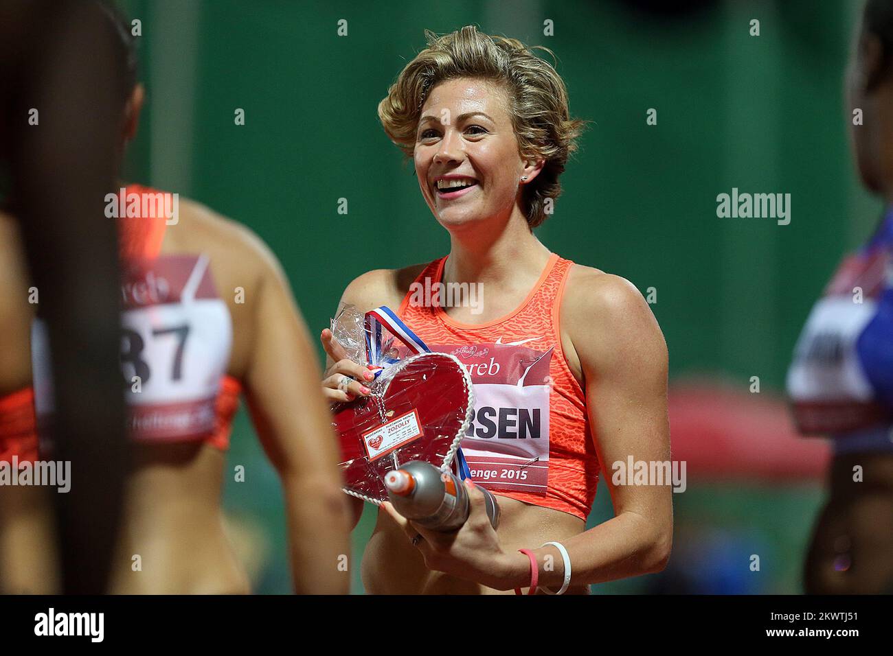 100 m hurdles (W), Isabelle Pedersen during the IAAF World Challenge at ...