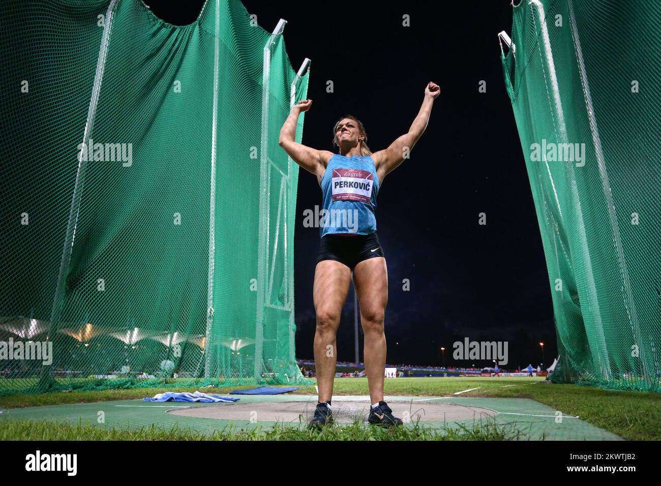 Discus Throw (W), Sandra Perkovic during the IAAF World Challenge at ...