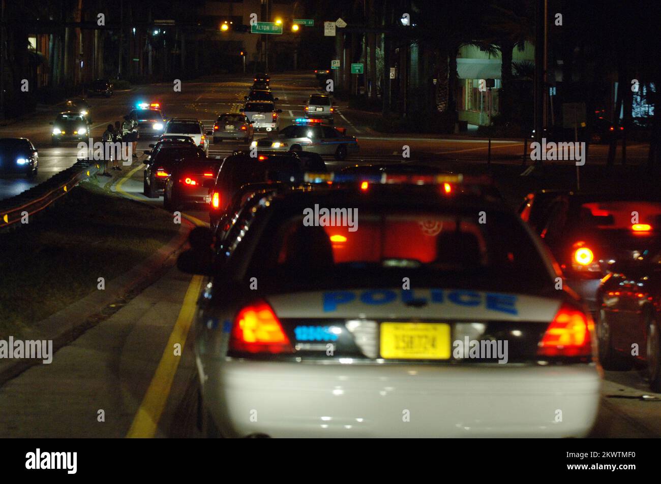 Miami police set hi-res stock photography and images - Alamy