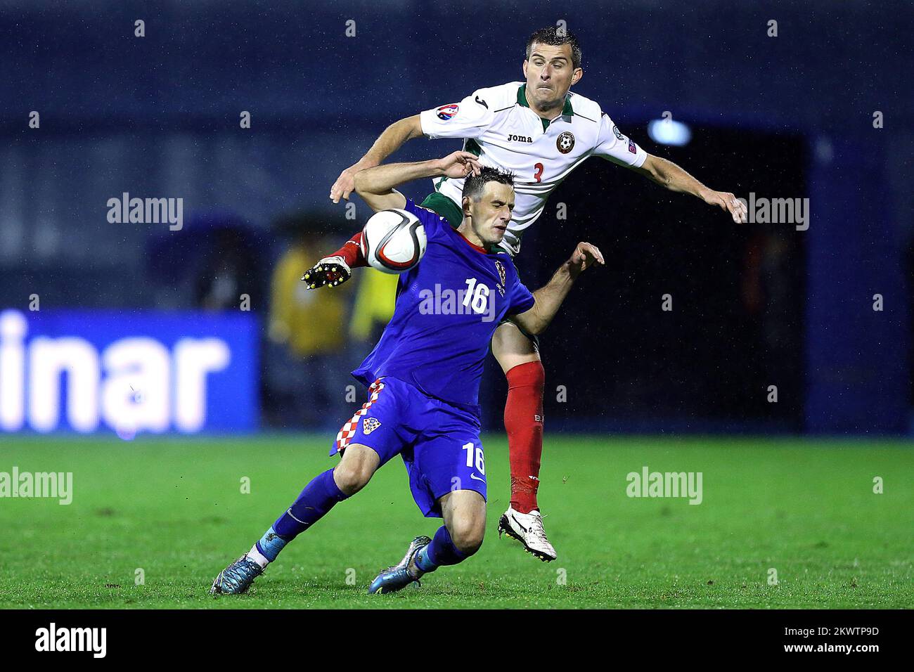 Qualifying match for the UEFA Euro 2016, group H, Croatia - Bulgaria ...