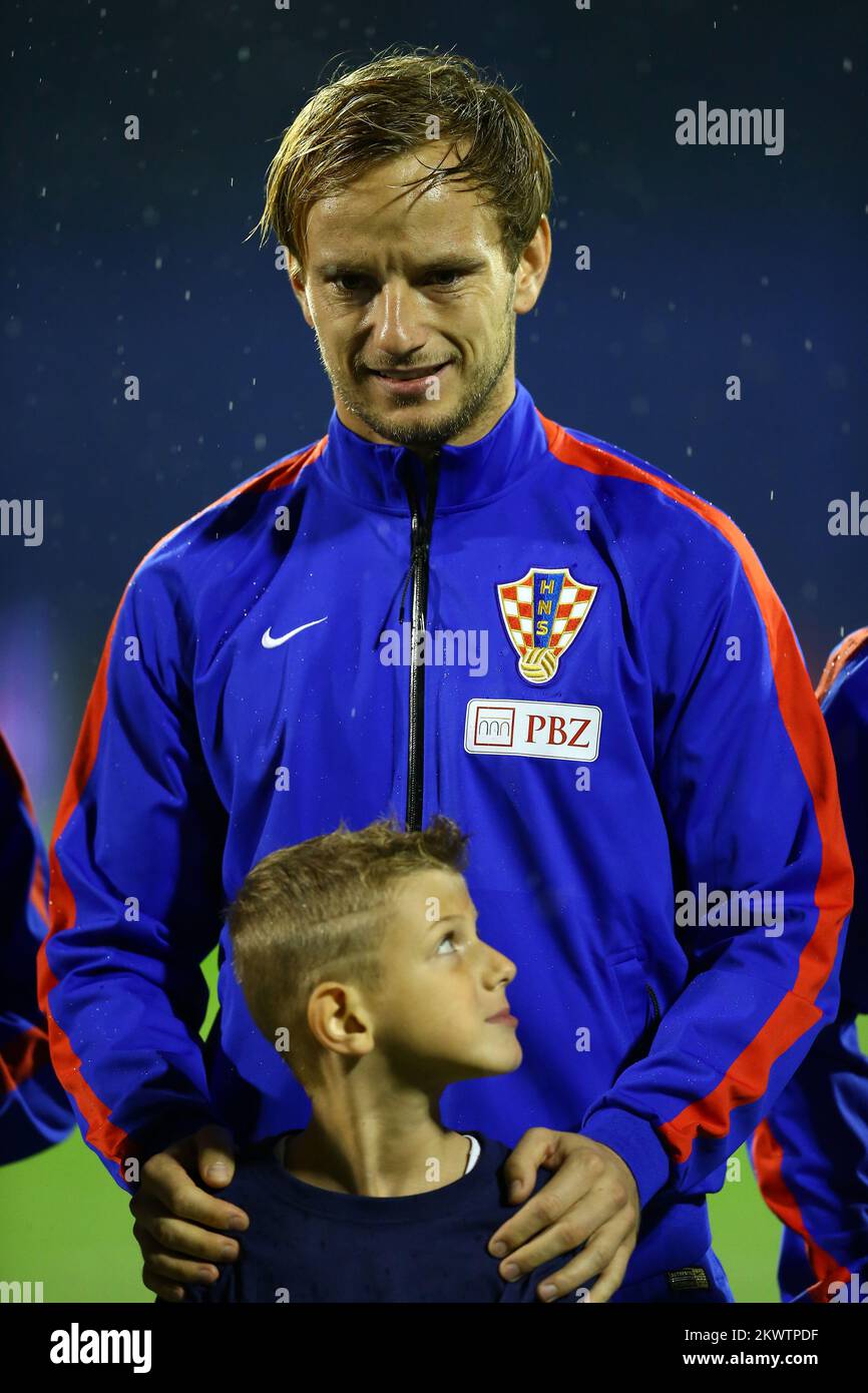 Qualifying match for the UEFA Euro 2016, group H, Croatia - Bulgaria ...