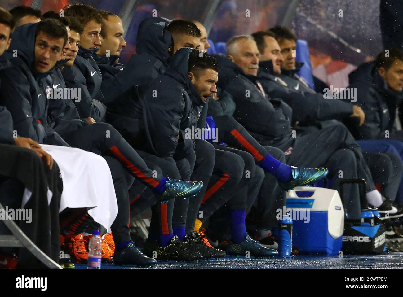 Qualifying match for the UEFA Euro 2016, group H, Croatia - Bulgaria ...