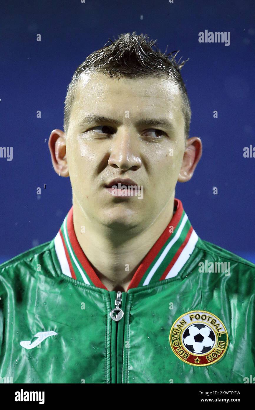 Qualifying match for the UEFA Euro 2016, group H, Croatia - Bulgaria ...