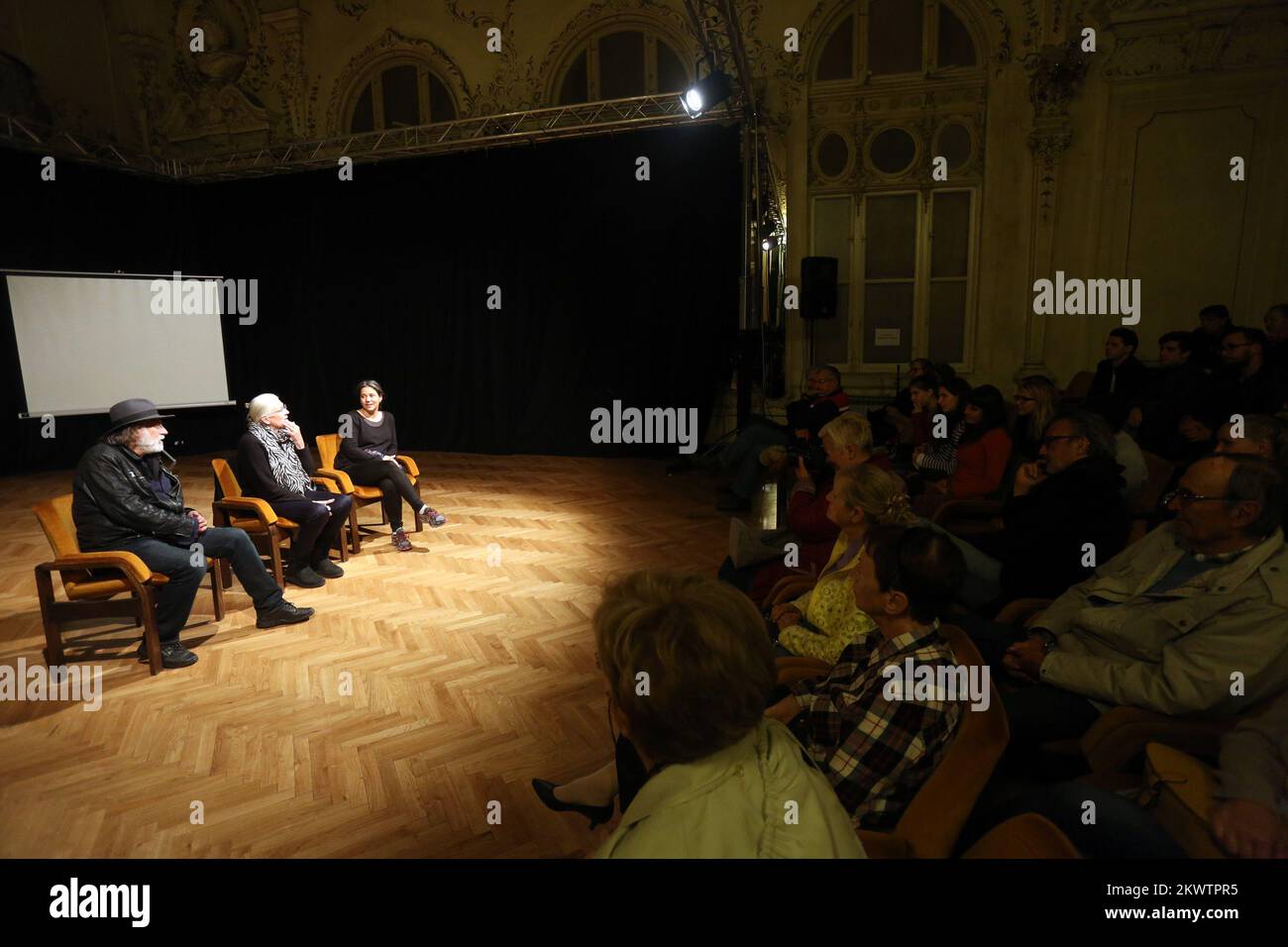 17.10.2015., Croatia, Rijeka - Actress Vanessa Redgrave held the lecture for the acting students ...