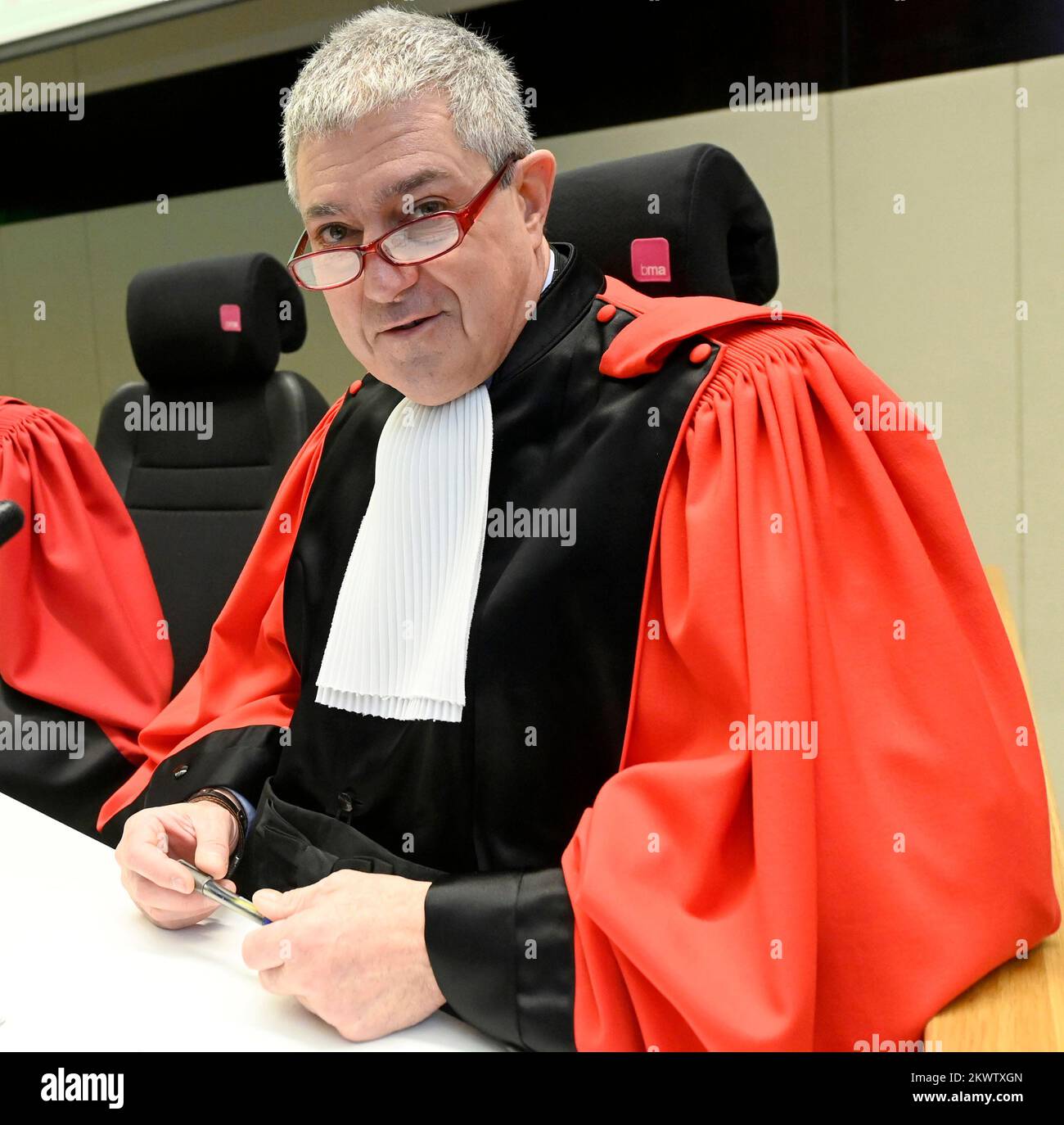 Haren, Brussels. 30 November 2022 Public prosecutor Fabienne Bernard ...