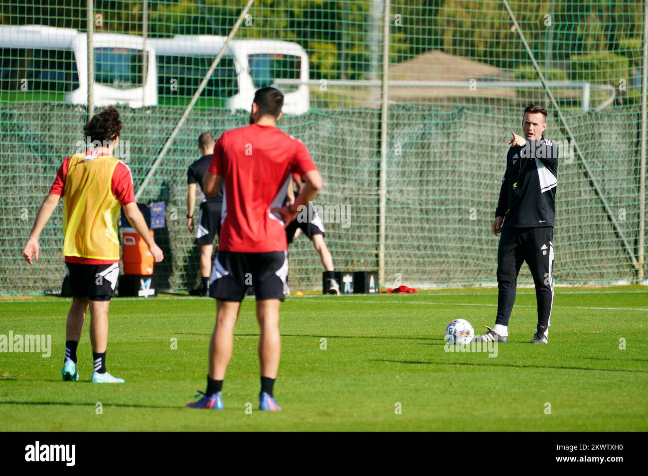 Marbella, Spain, Wednesday 30 November 2022. Standard's head coach ...