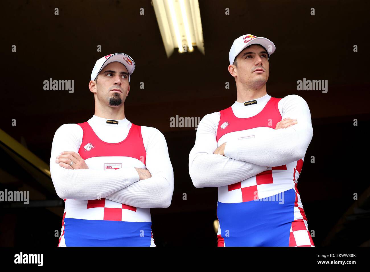 01.03.2016., Croatia, Zagreb - Brothers Martin and Valent Sinkovic ...