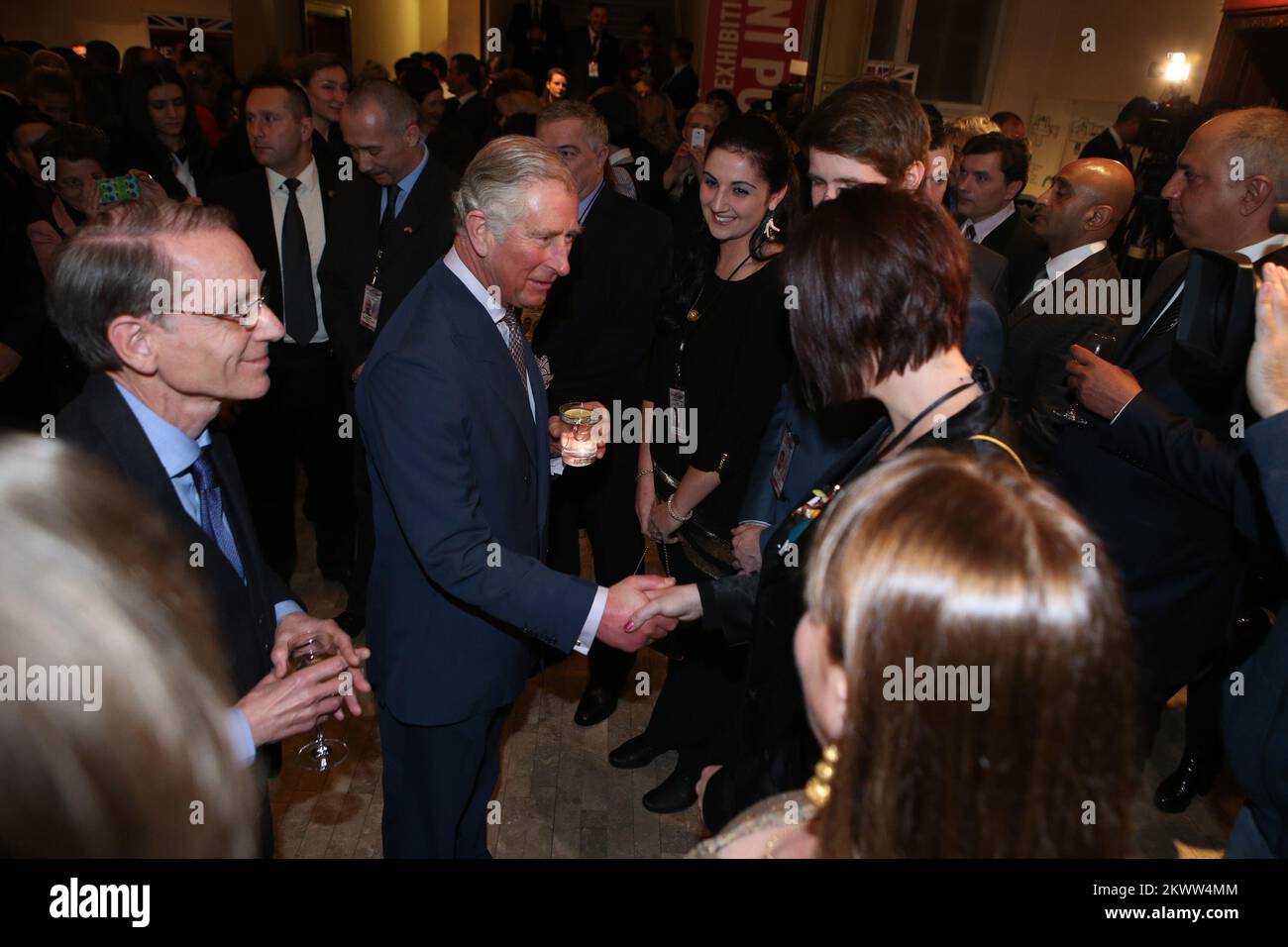 His Royal Highness the Prince of Wales attended the celebration of the ...