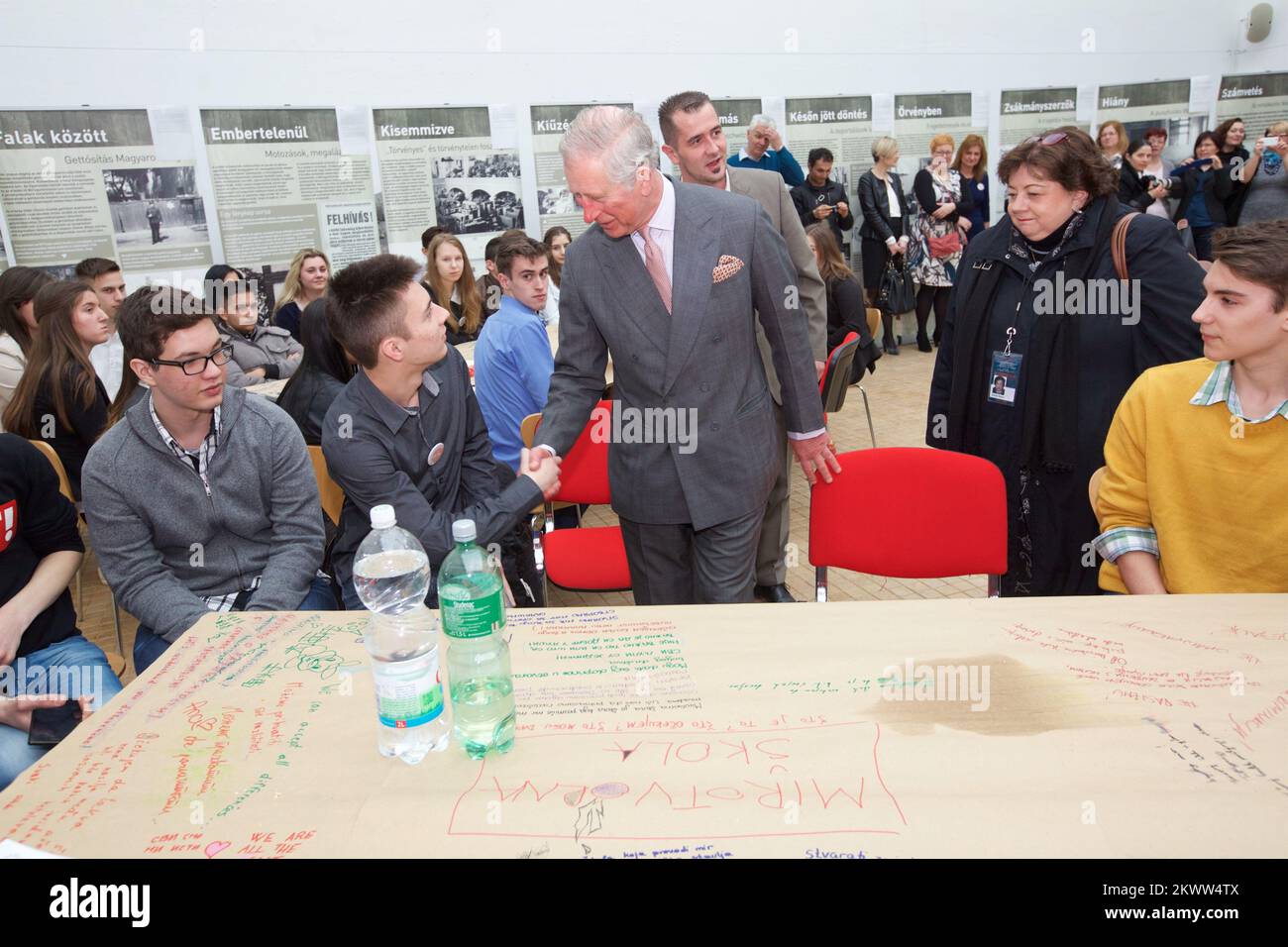 Prince of Wales and the Duchess of Cornwall visited Osijek. The visit ...