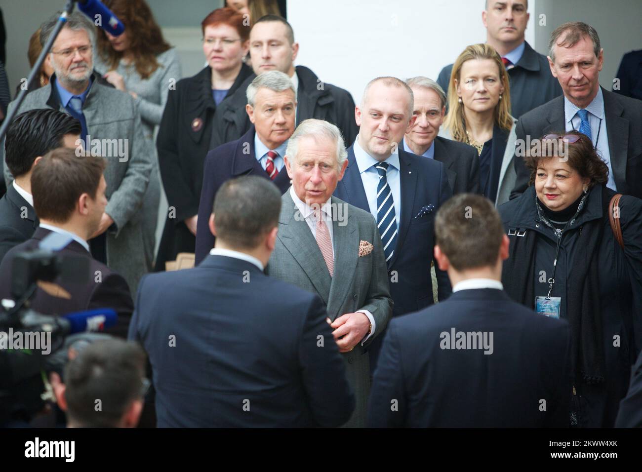 Prince of Wales and the Duchess of Cornwall visited Osijek. The visit ...