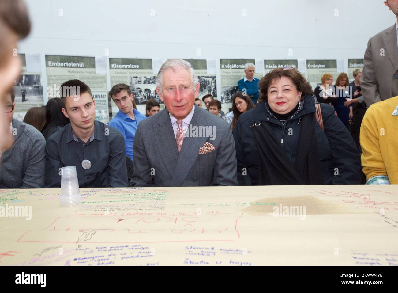 Prince of Wales and the Duchess of Cornwall visited Osijek. The visit ...