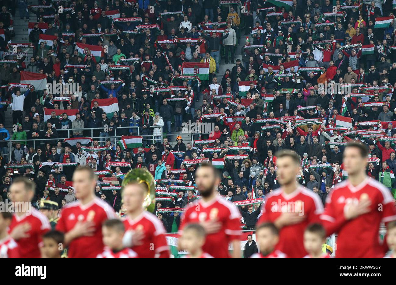 26.03.2016., Budapest, Hungary - Friendly football match, Hungary ...