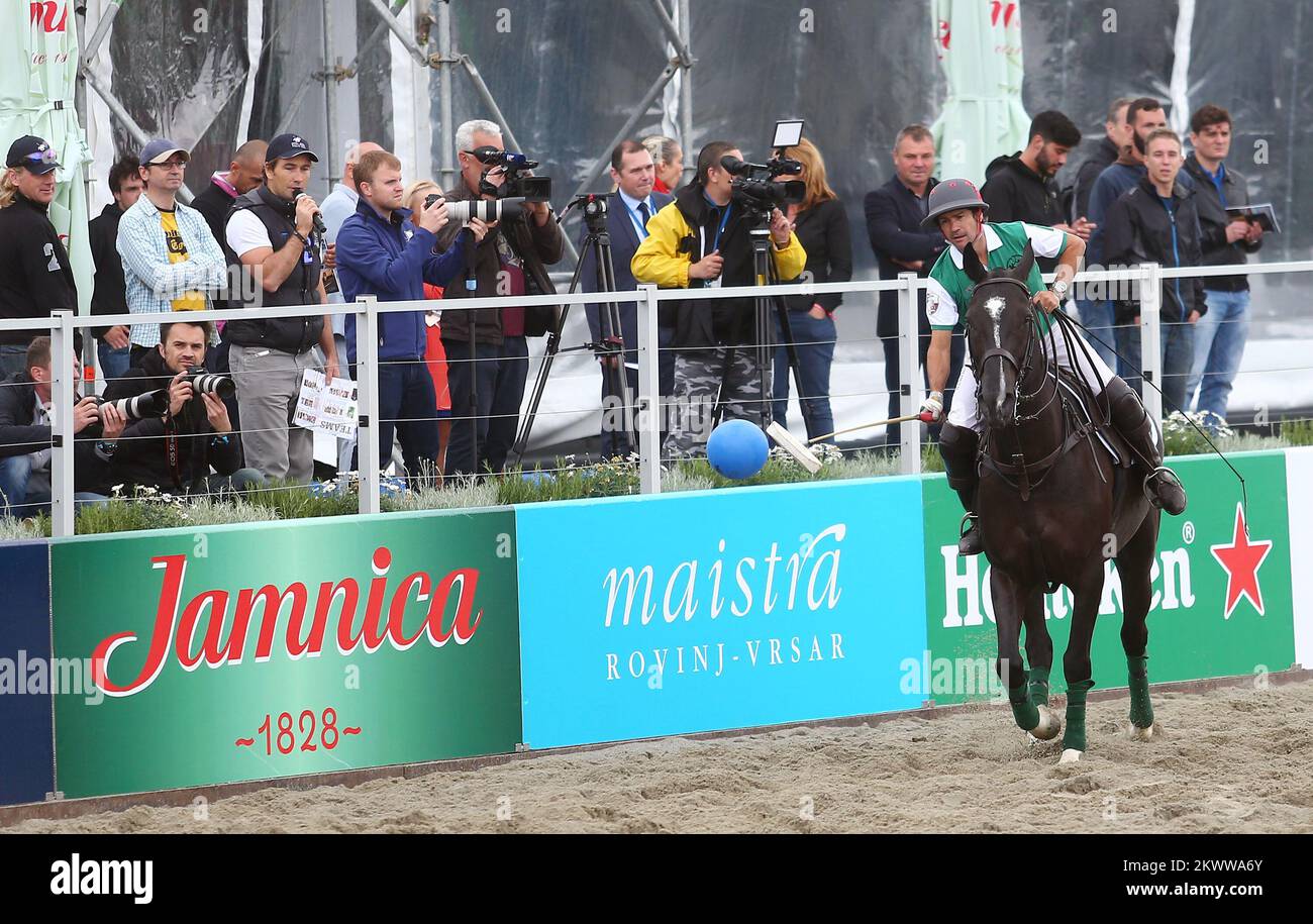 13.05.2016., Rovinj, Croatia - Polo players during demonstation of the ...