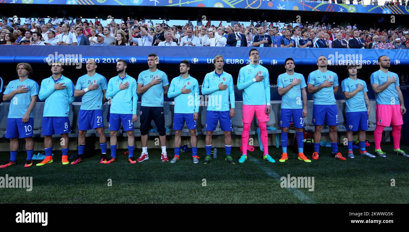 21.06.2016., Bordeaux, France - UEFA EURO 2016., 3rd round, group D ...