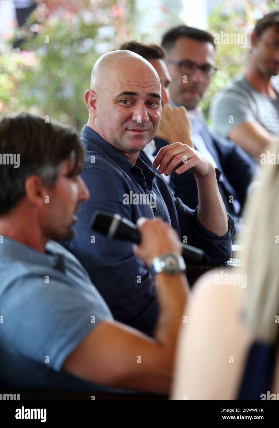 16.07.2016., Umag, Croatia - Croatia Open Umag, press conference. Andre ...