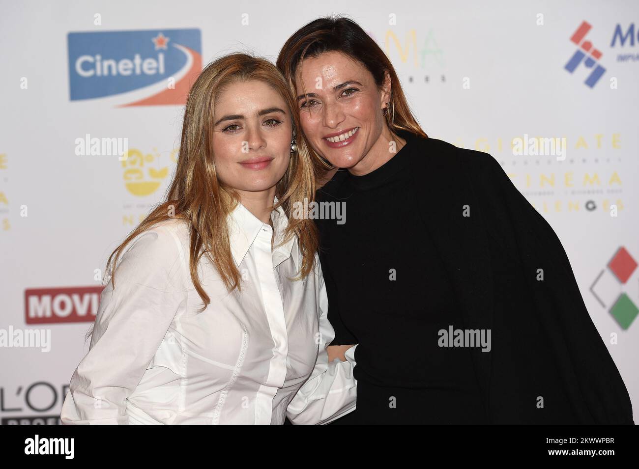 Italy. 30th Nov, 2022. Greta Scarano and Anna Foglietta actress attends ...