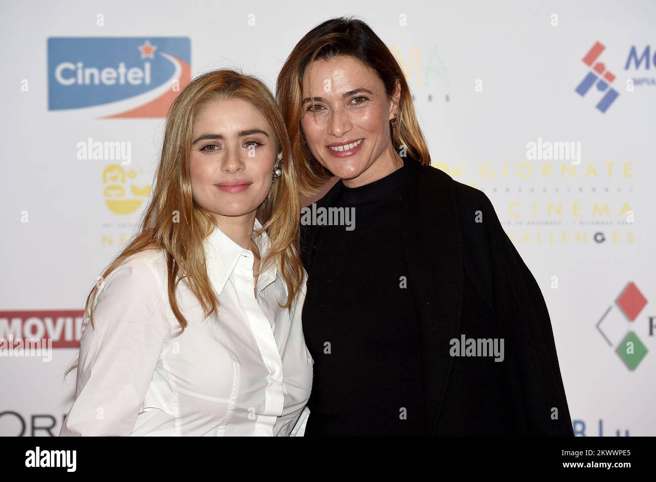 Italy. 30th Nov, 2022. Greta Scarano and Anna Foglietta actress attends ...