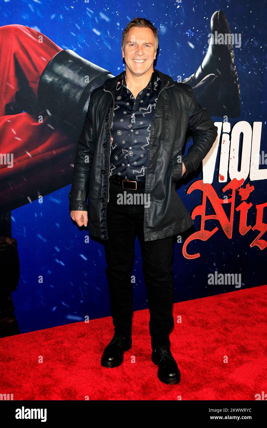LOS ANGELES - NOV 29: Mike Dopud at the Violent Night Premiere at the TCL Chinese Theater IMAX ...