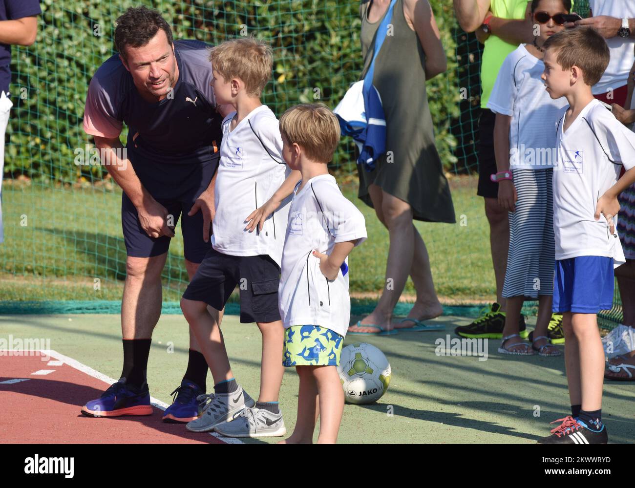 20.07.2016., Petrcane, Croatia - The famous German football player ...