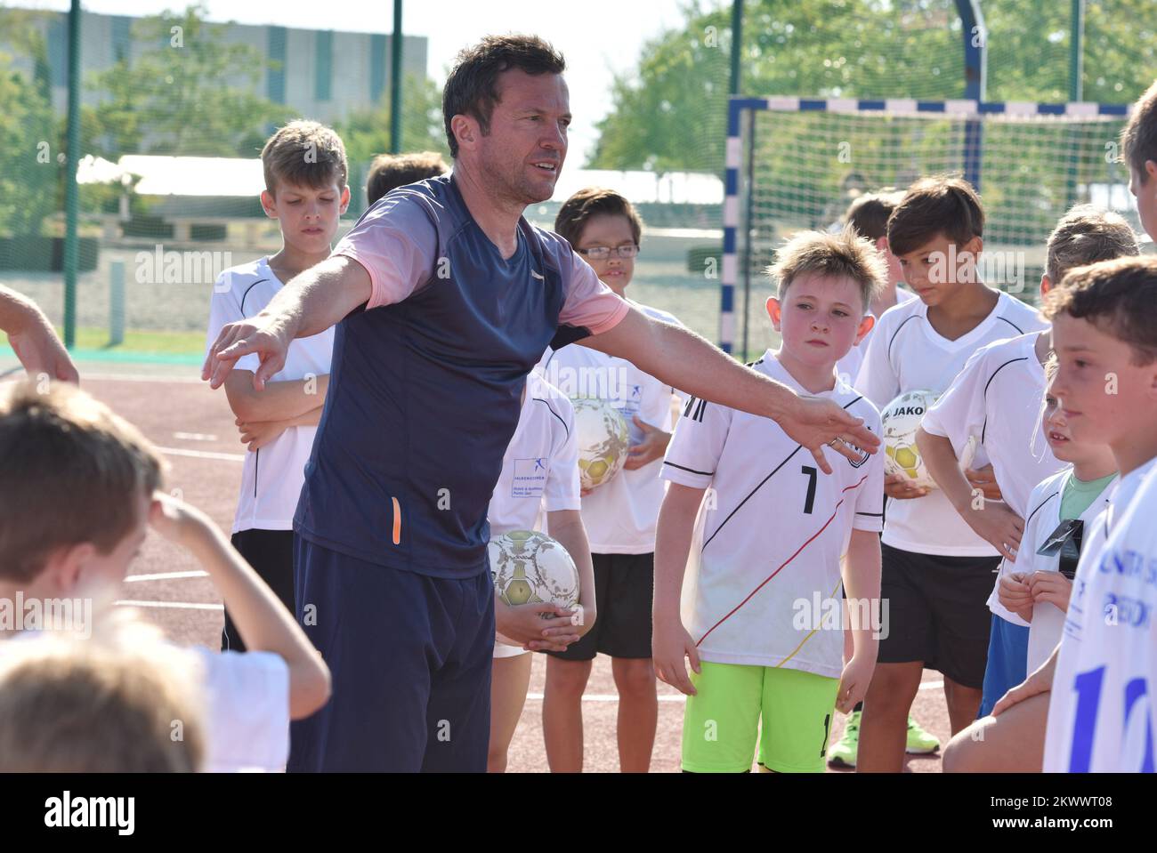 20.07.2016., Petrcane, Croatia - The famous German football player ...