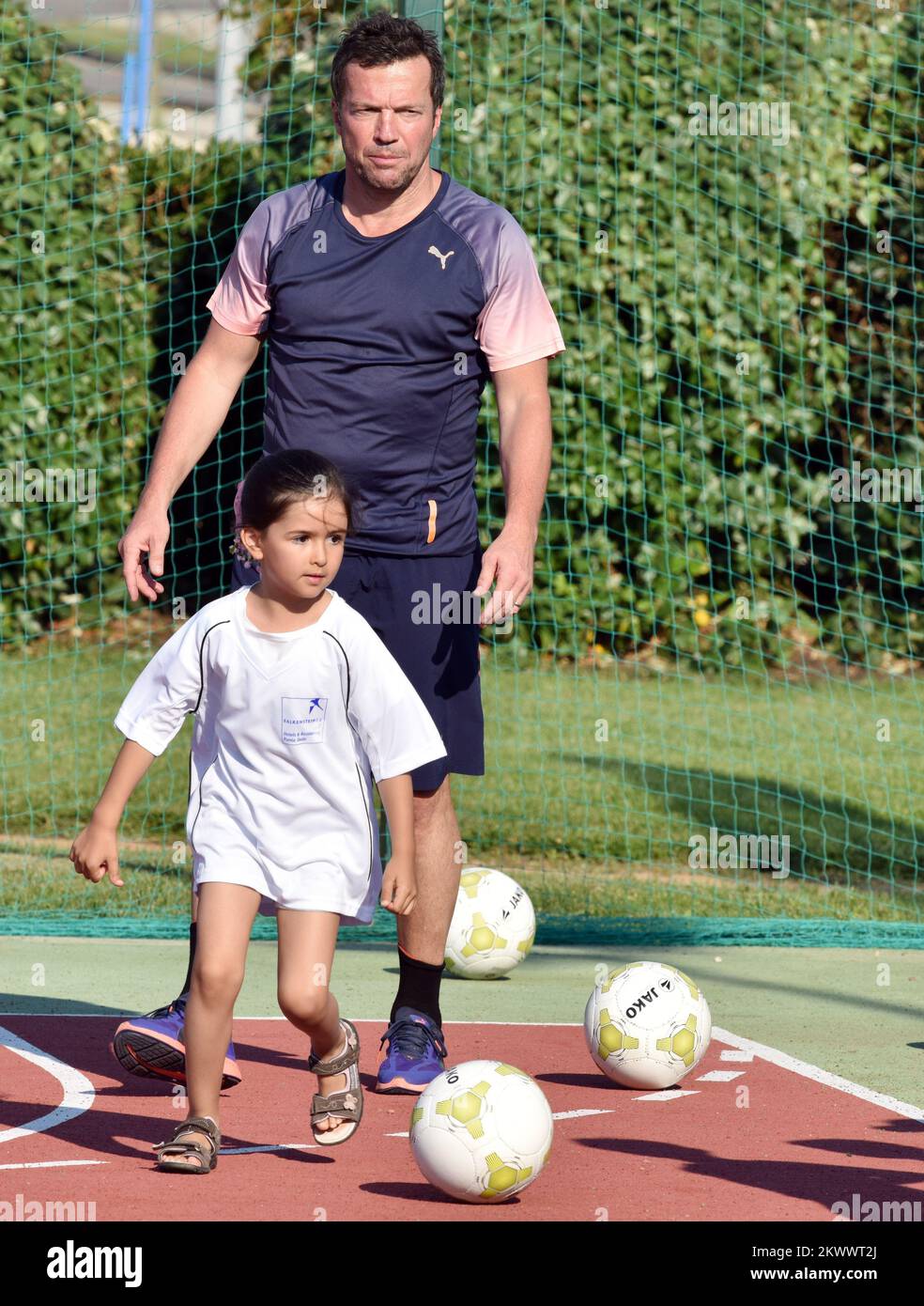 20.07.2016., Petrcane, Croatia - The famous German football player ...